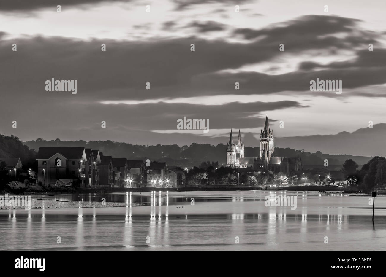 Late Light, Truro Cathedral, Cornwall, UK Stock Photo - Alamy