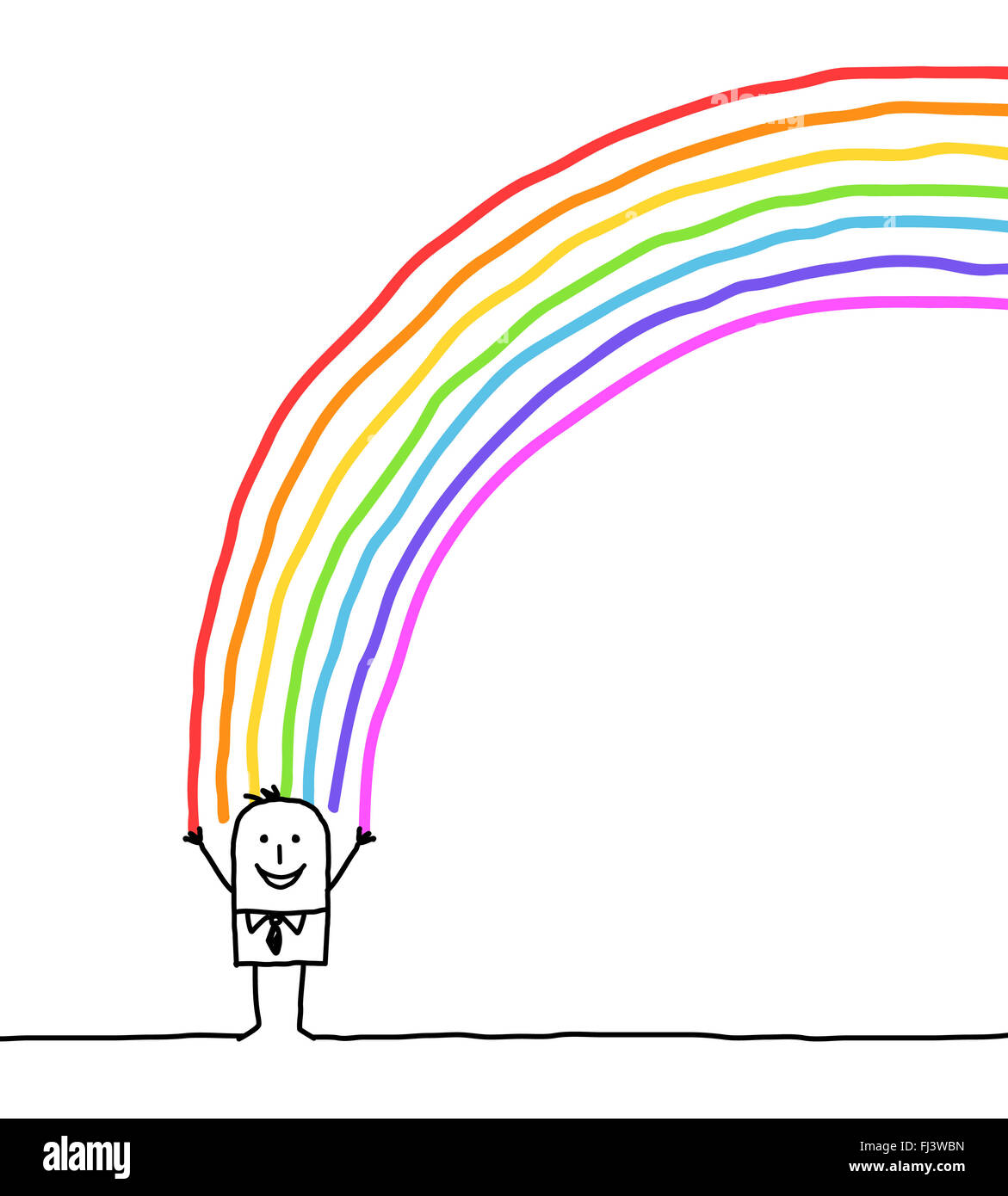 Rainbow wire Cut Out Stock Images & Pictures - Alamy