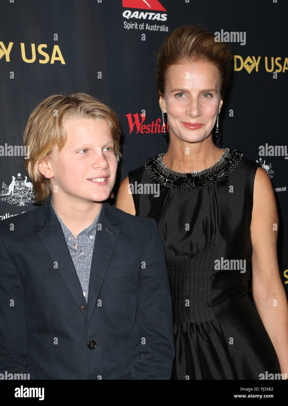 2016 G'Day Los Angeles Gala Featuring: Rachel Griffiths, Banjo Patrick Taylor Where: Los Angeles ...