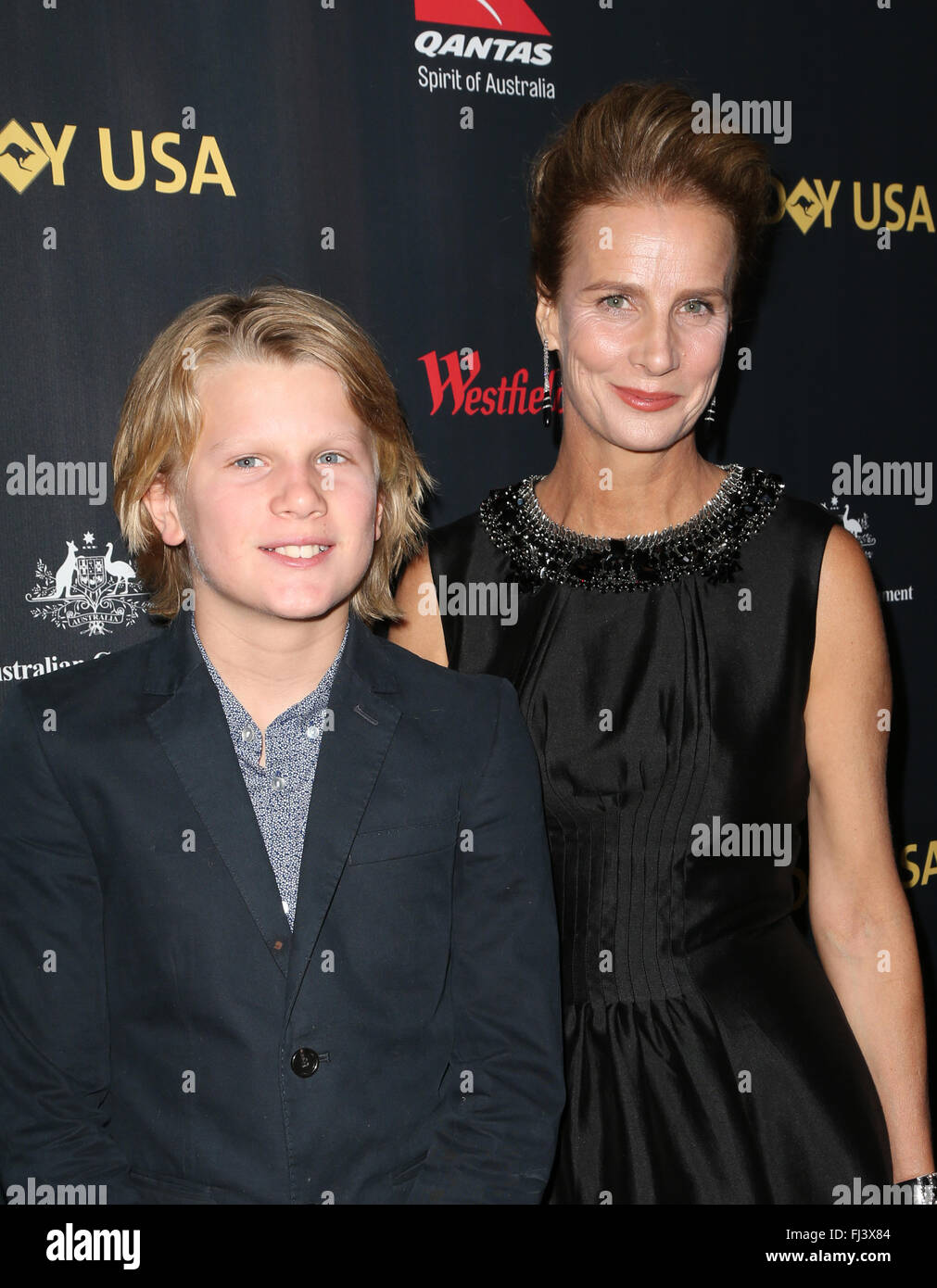 2016 G'Day Los Angeles Gala Featuring: Rachel Griffiths, Banjo Patrick ...