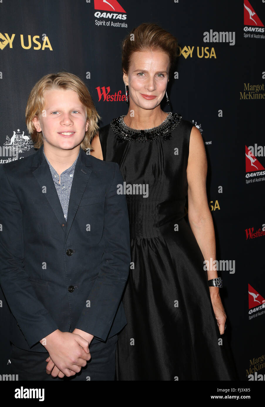 2016 G'Day Los Angeles Gala Featuring: Rachel Griffiths, Banjo Patrick Taylor Where: Los Angeles ...