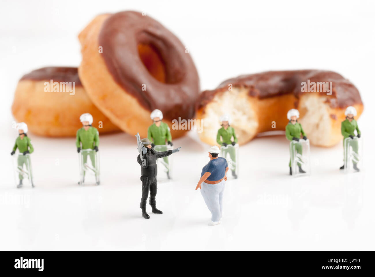 Fat Police High Resolution Stock Photography and Images - Alamy