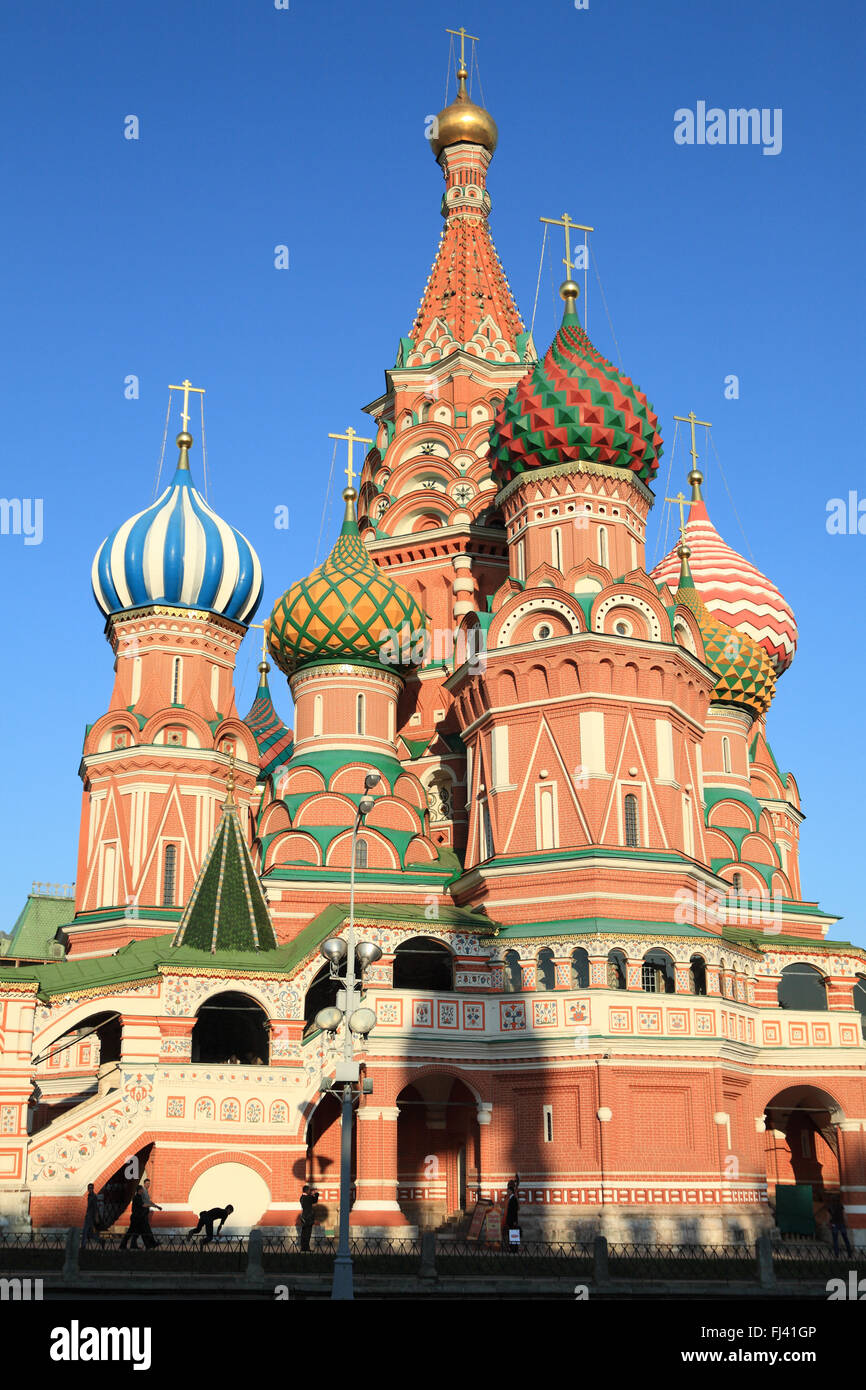 blessed Basil cathedral at day Stock Photo - Alamy