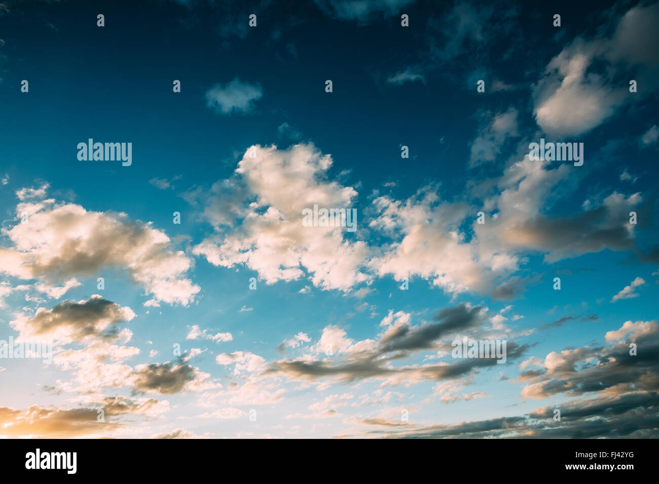 Bright blue and yellow background hi-res stock photography and images ...