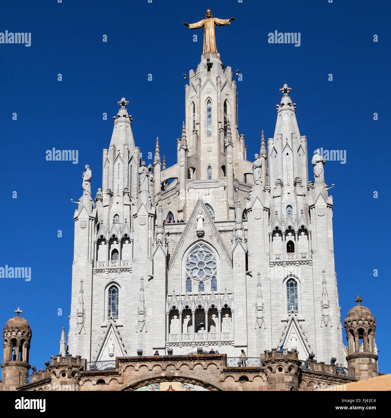 Sagrat Cor Basilica in Barcelona, Catalonia, Spain Stock Photo - Alamy