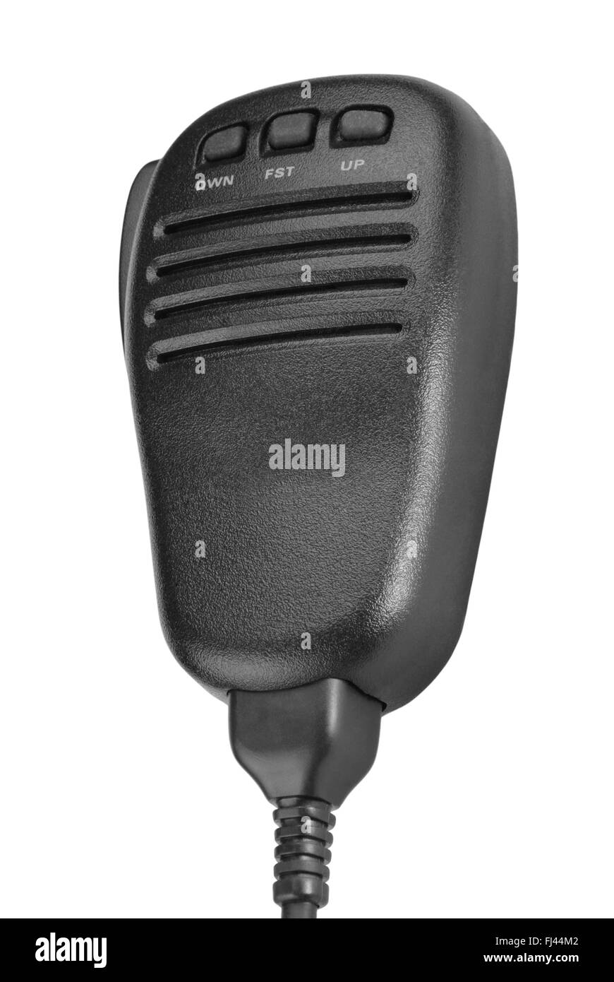 Handheld radio microphone hi-res stock photography and images - Alamy