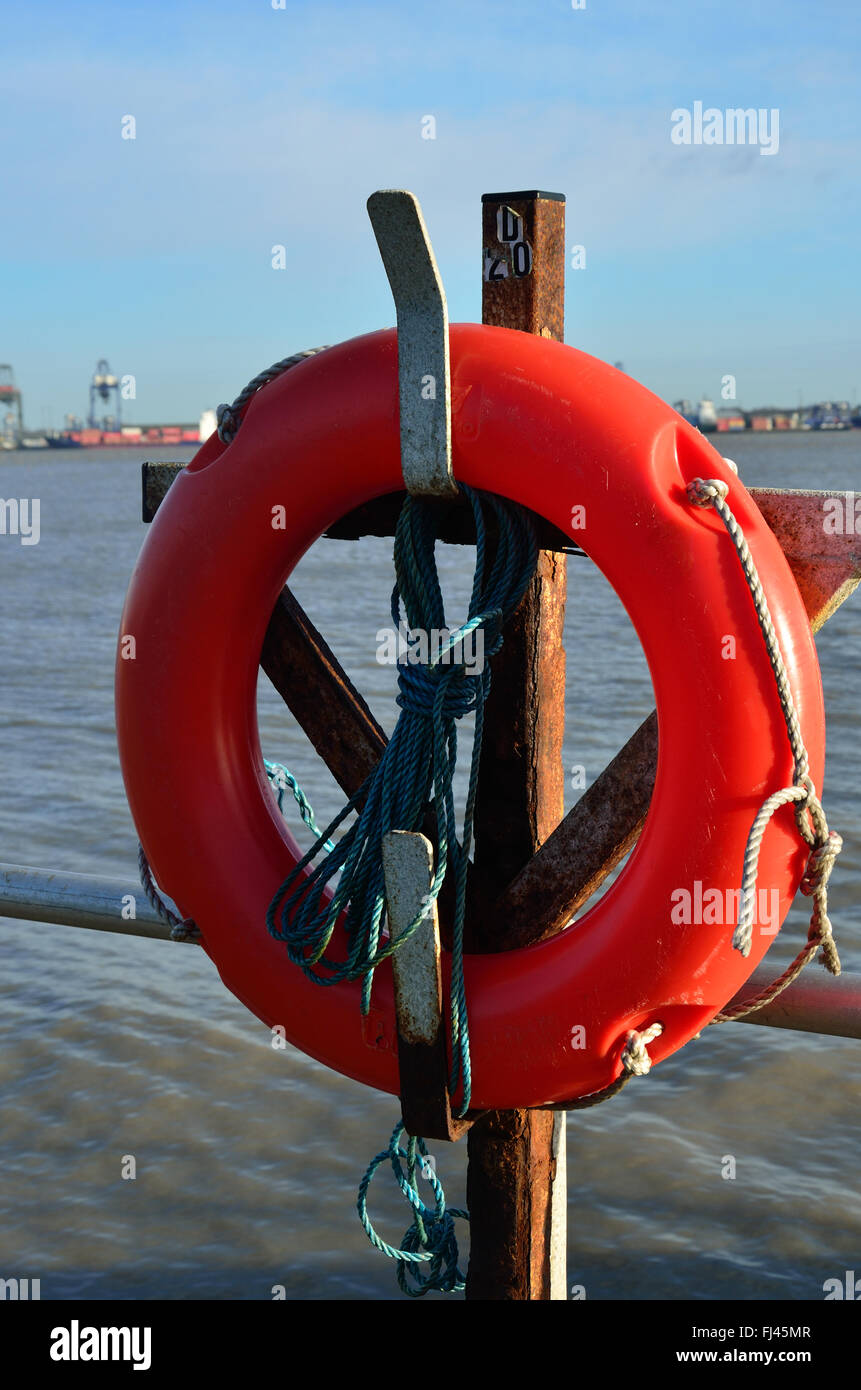 Lifebelt ring buoy hi-res stock photography and images - Alamy