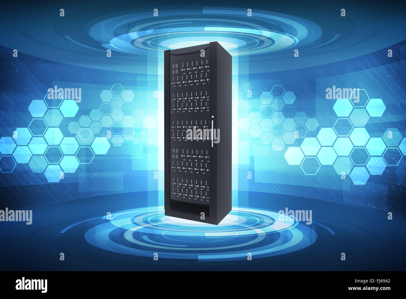 Iron box on blue Stock Photo - Alamy