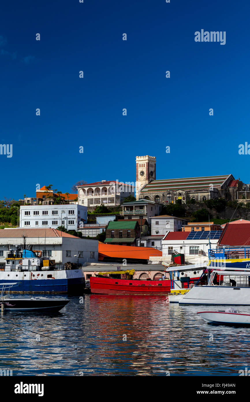 St georges marina grenada hi-res stock photography and images - Alamy
