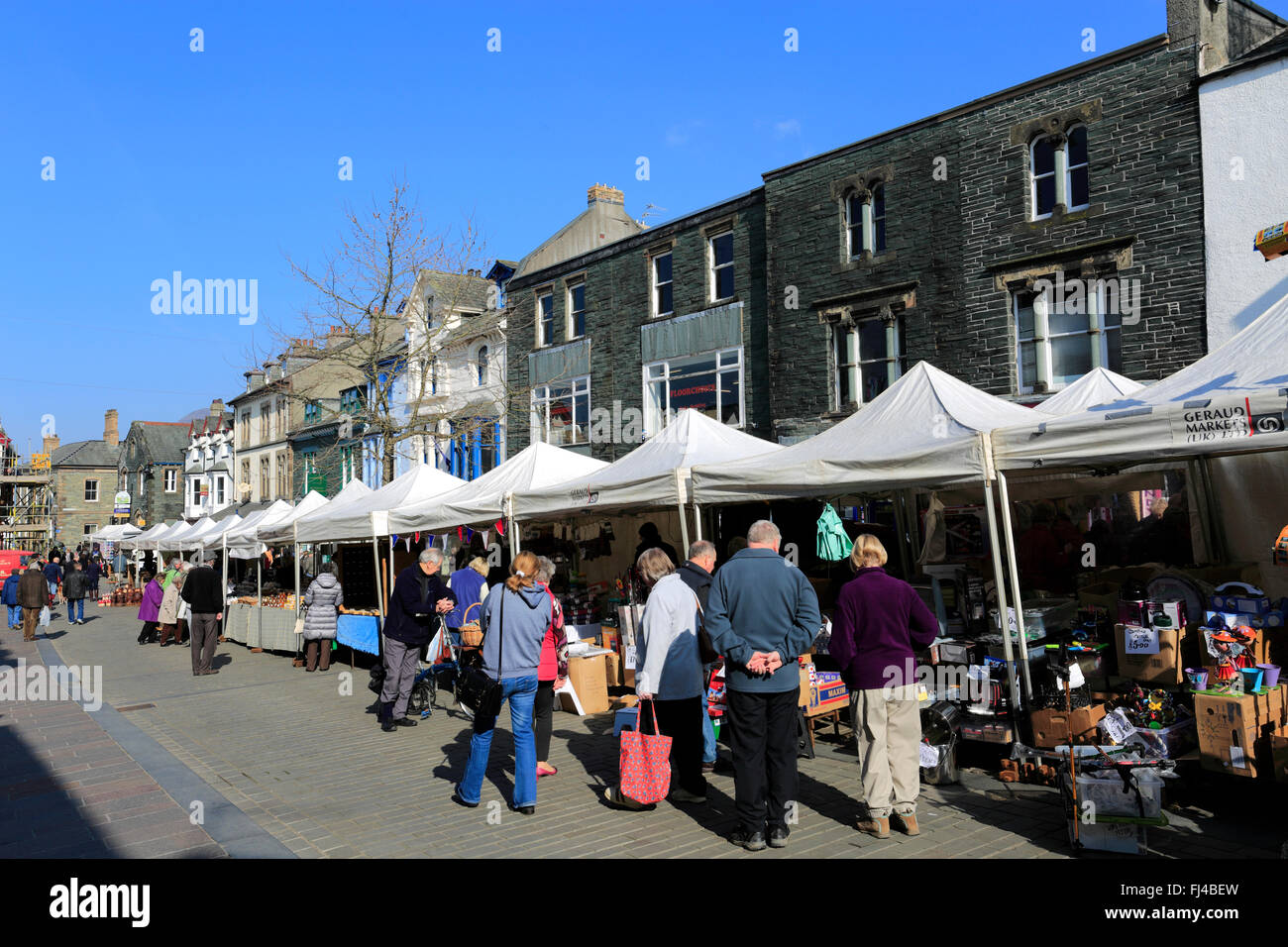 Market day in keswick hi-res stock photography and images - Alamy