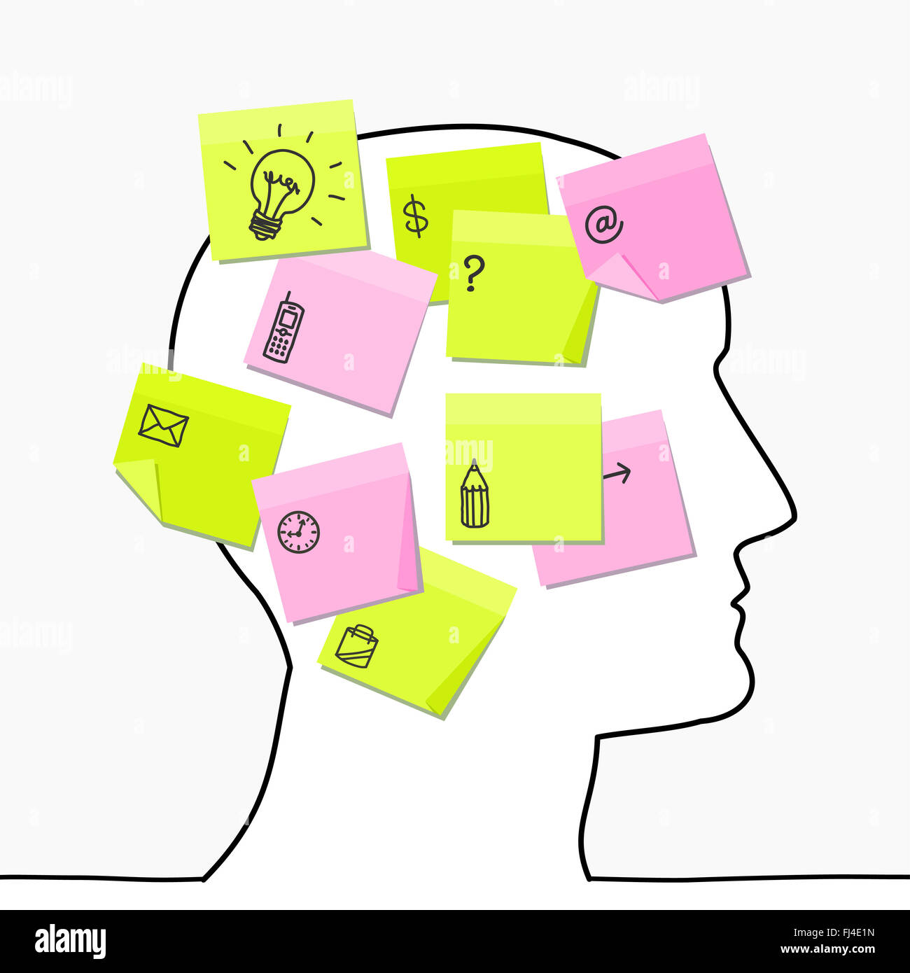 Profile design symbols hi-res stock photography and images - Alamy