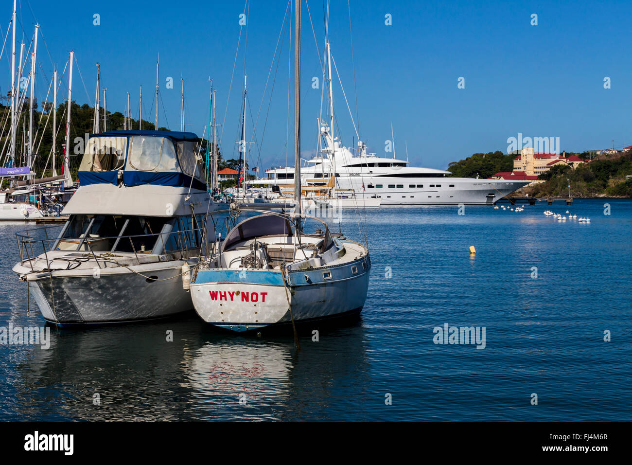 St georges marina grenada hi-res stock photography and images - Alamy