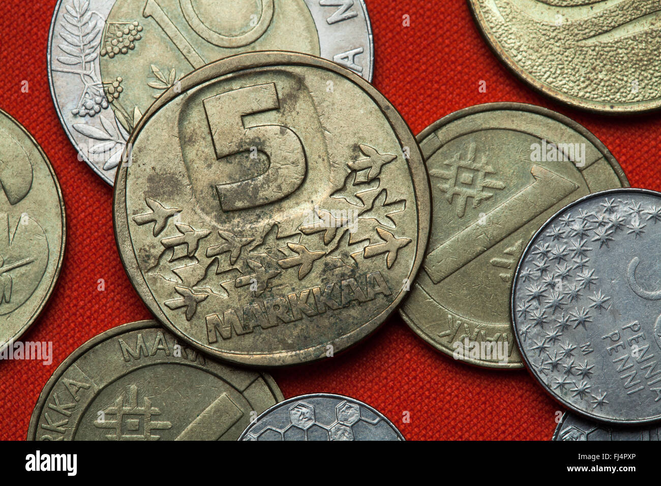 Finland currency hi-res stock photography and images - Alamy