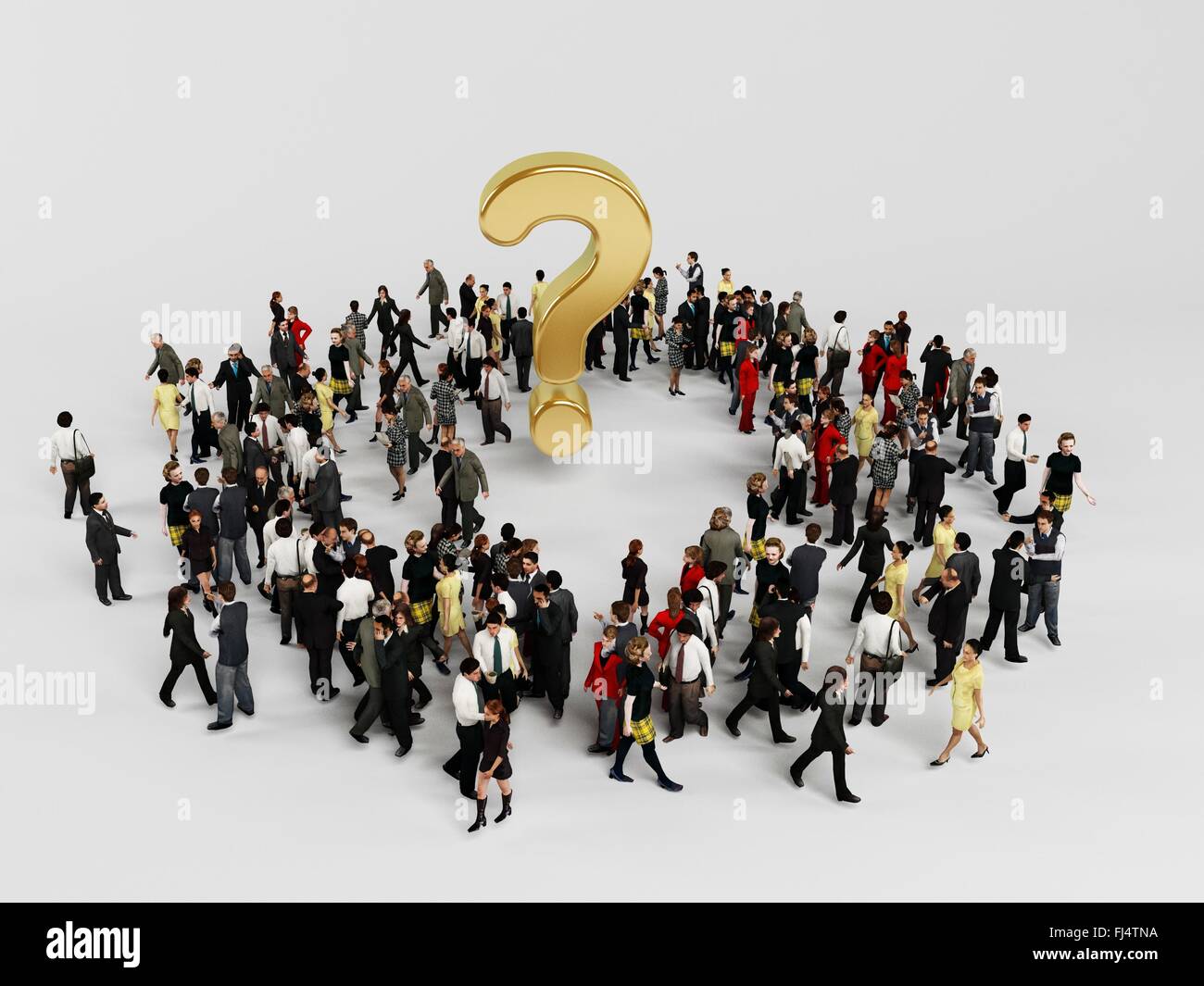 Forming a question mark hi-res stock photography and images - Alamy