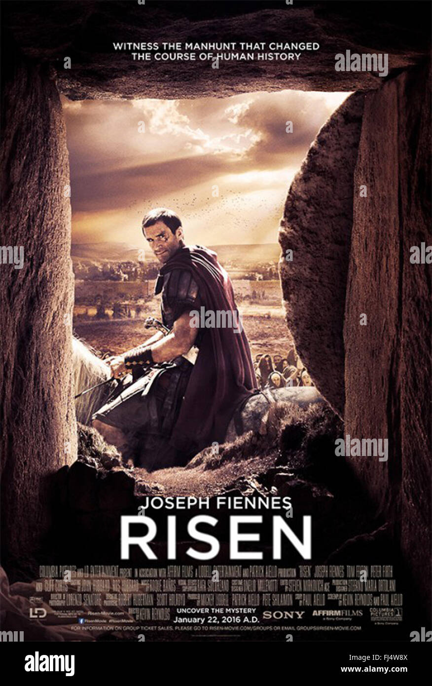 RISEN (2016) JOSEPH FIENNES KEVIN REYNOLDS (DIR) MOVIESTORE COLLECTION ...