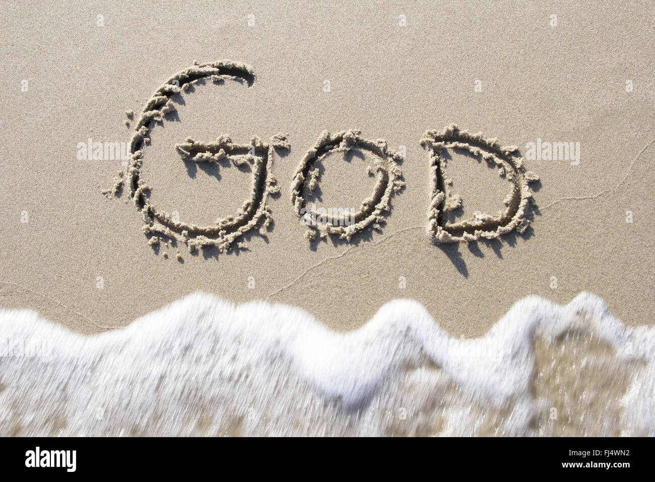 Handwriting text writing god hi-res stock photography and images - Alamy