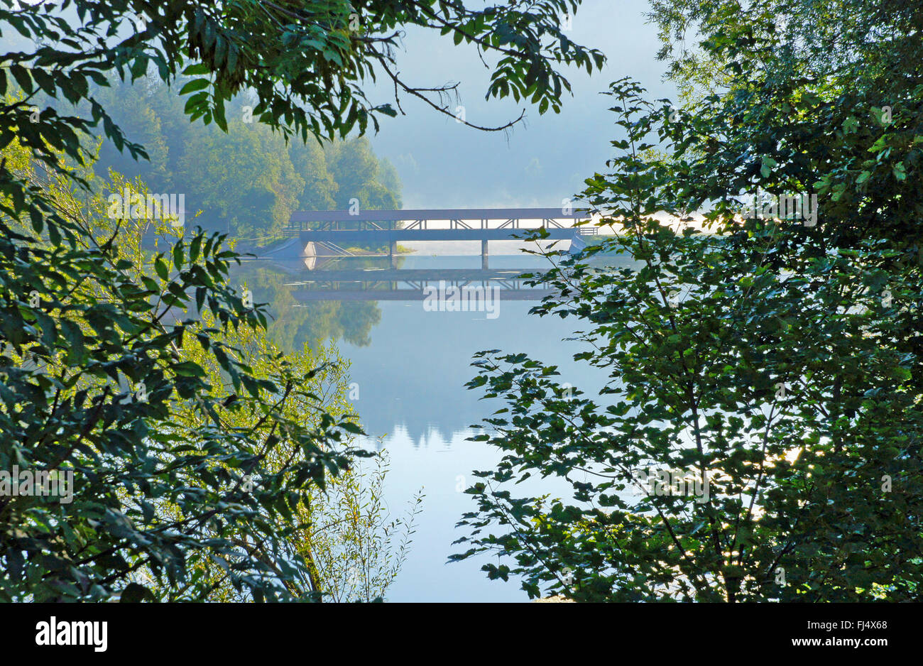 Nagold Dam, Germany, Baden-Wuerttemberg, Black Forest, Freudenstadt ...