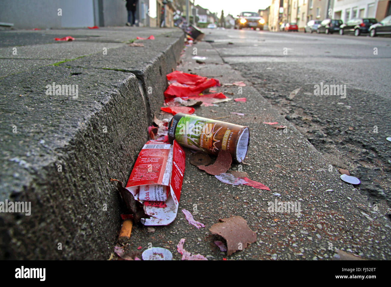 Leftover fireworks hi-res stock photography and images - Alamy
