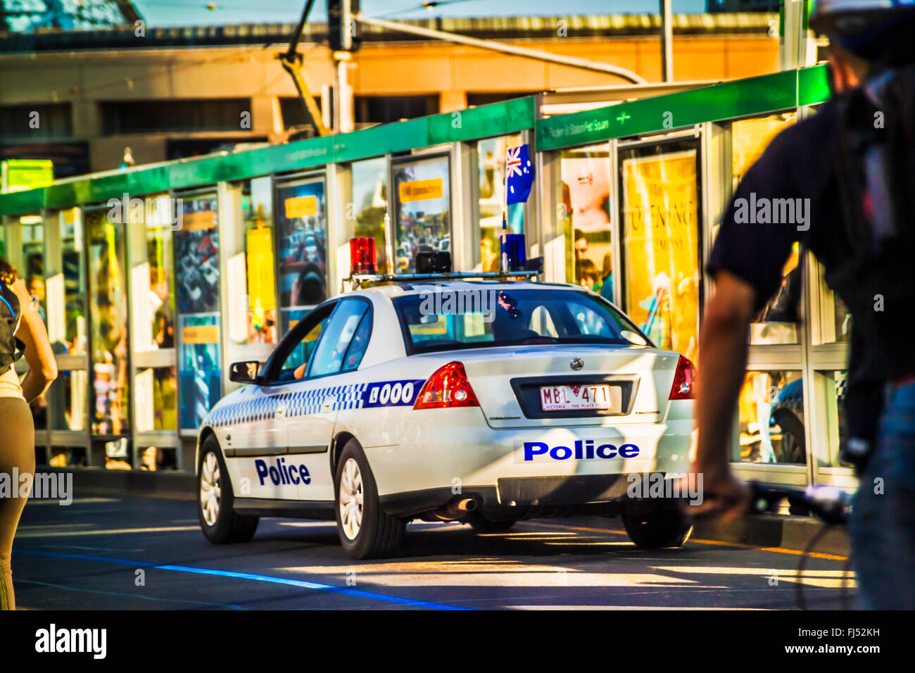 Australian police car hi-res stock photography and images - Alamy