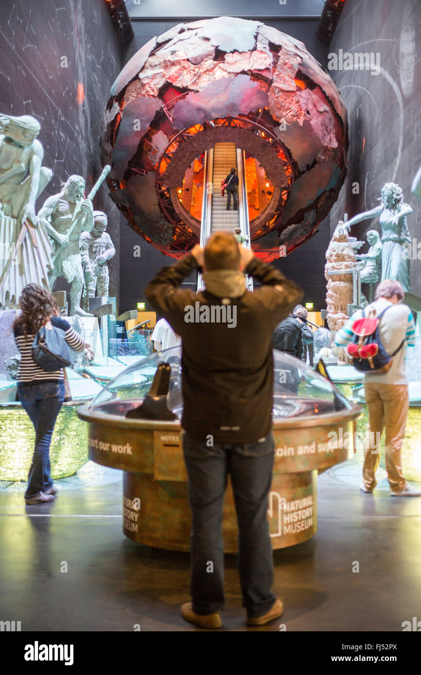 Inside the Natural History Museum in London Stock Photo - Alamy