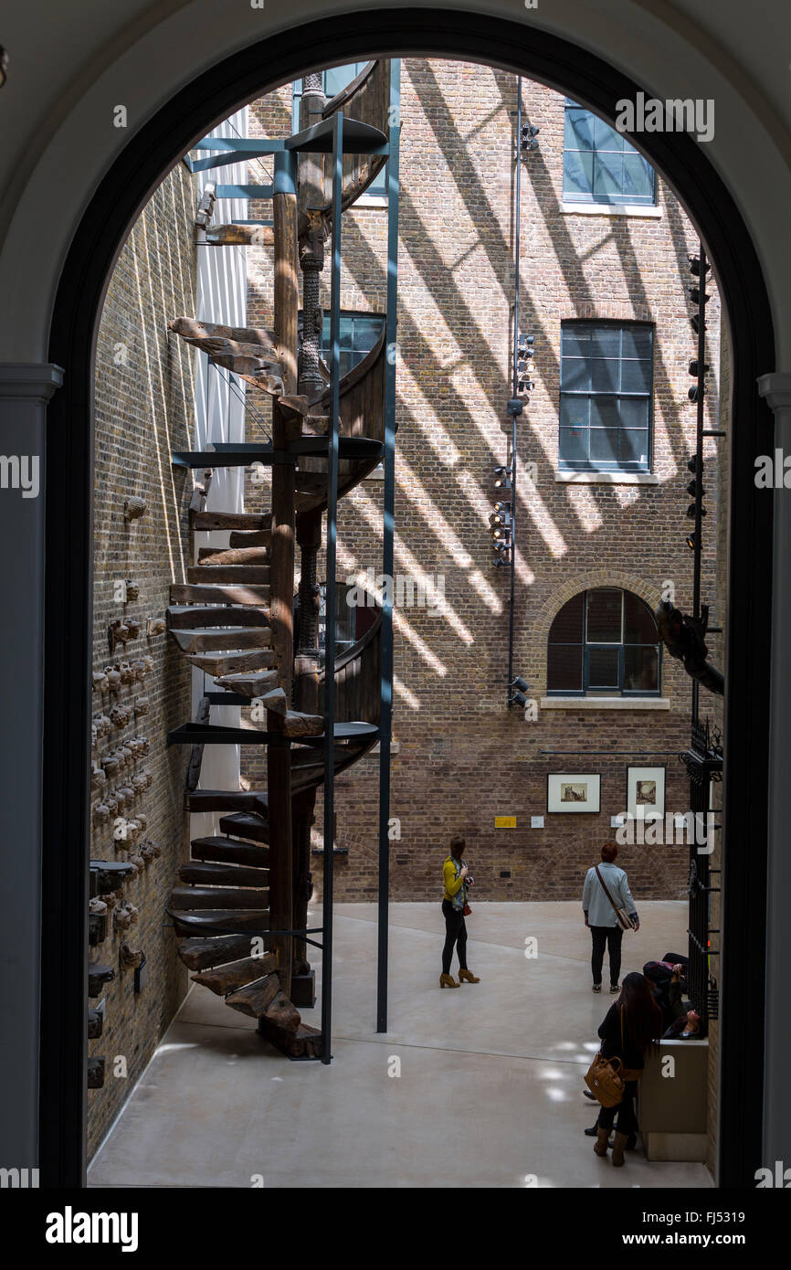 Inside a London Museum Stock Photo - Alamy