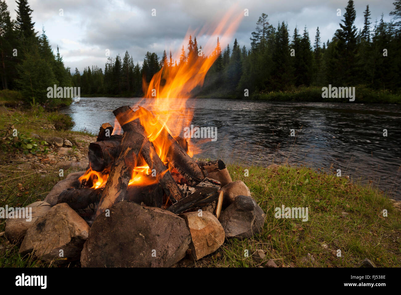 Bonfire branches burns on hi-res stock photography and images - Alamy