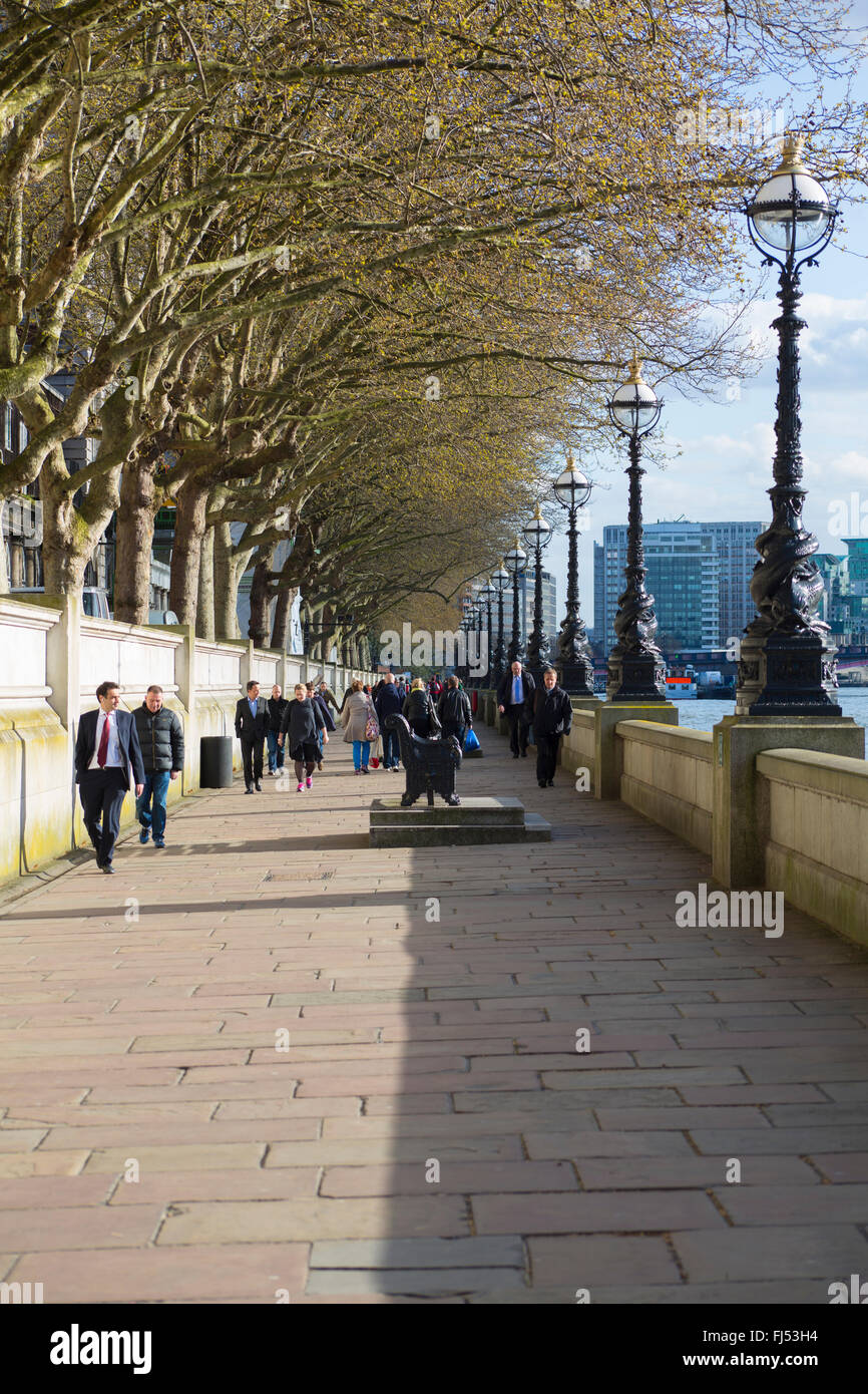 Promenade in London Stock Photo - Alamy