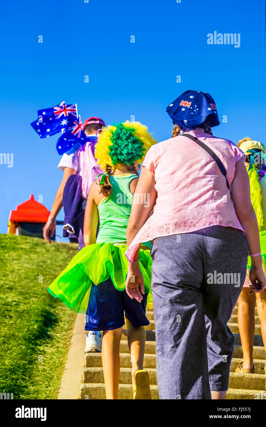 Crowds of people Melbourne Australia Stock Photo - Alamy