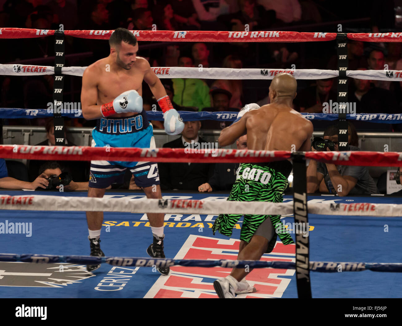 New York, NY USA - February 27, 2016: Christopher Diaz of Puerto Rico ...