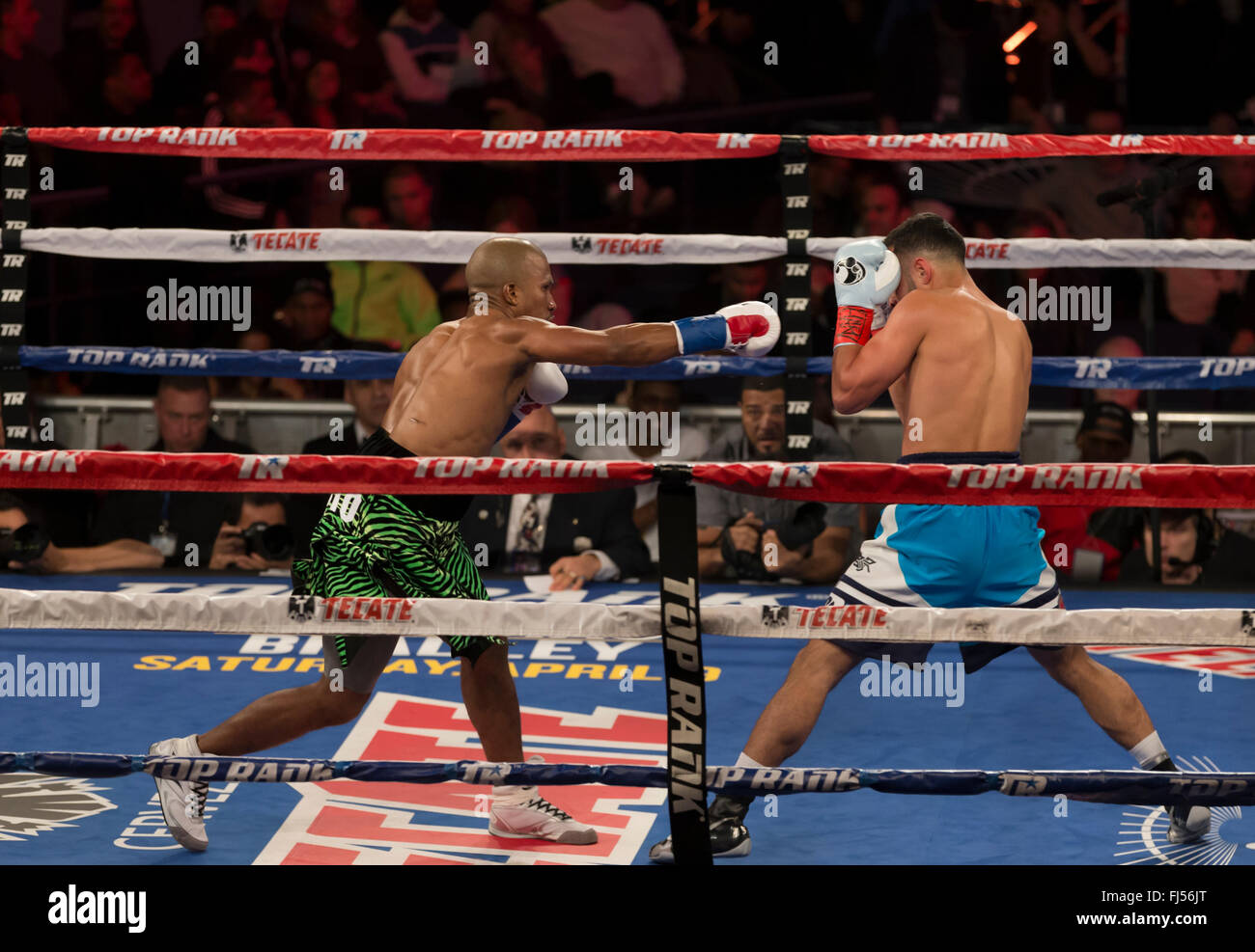 New York, NY USA - February 27, 2016: Christopher Diaz of Puerto Rico ...