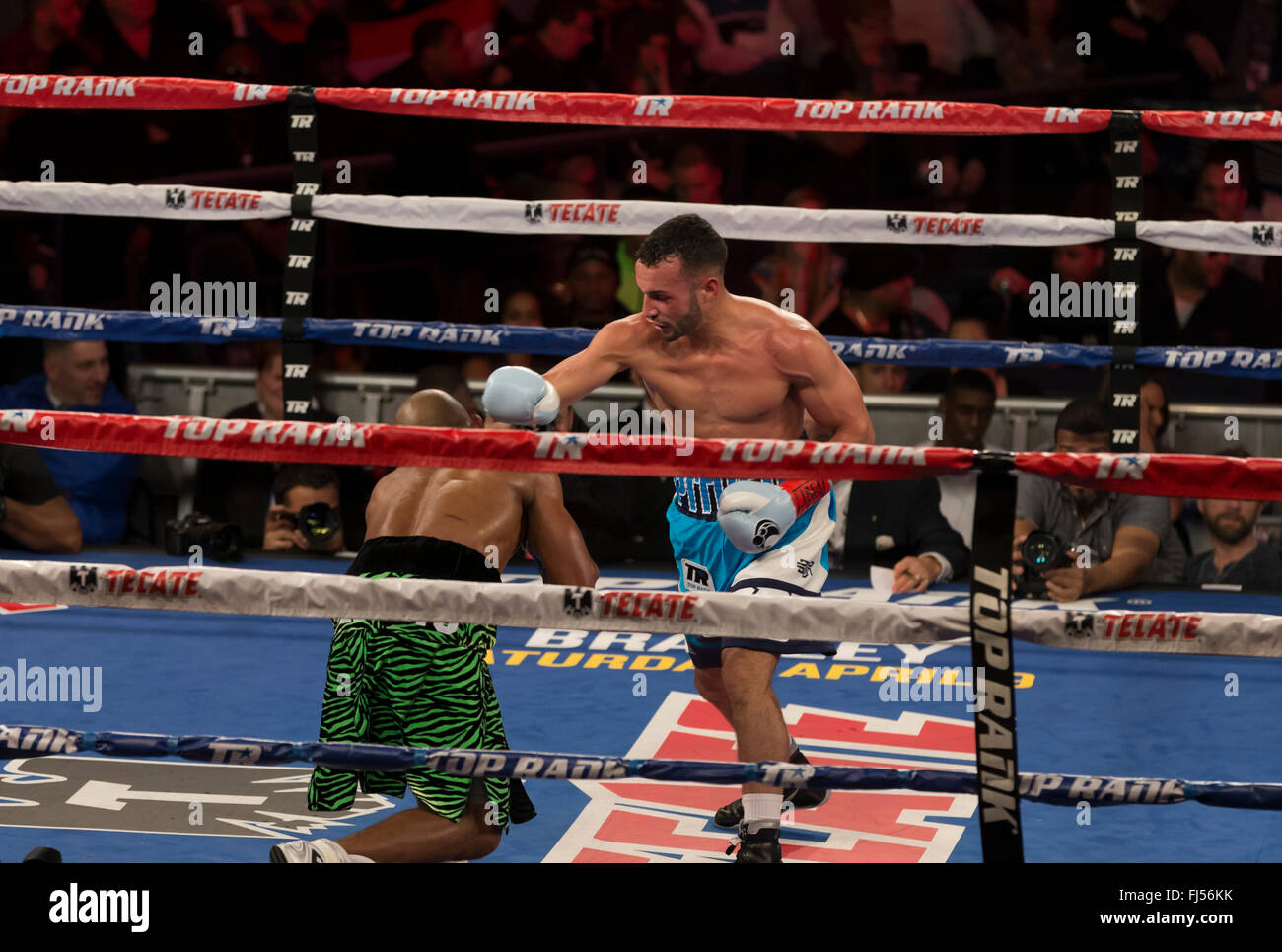 New York, NY USA - February 27, 2016: Christopher Diaz of Puerto Rico ...