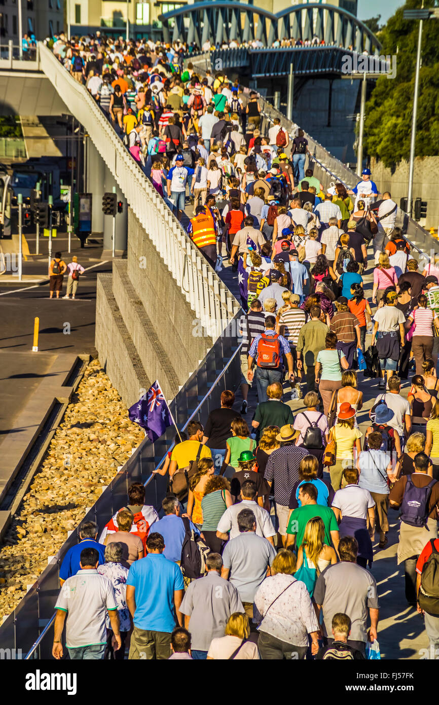 Melbourne cricket ground crowd hi-res stock photography and images - Alamy