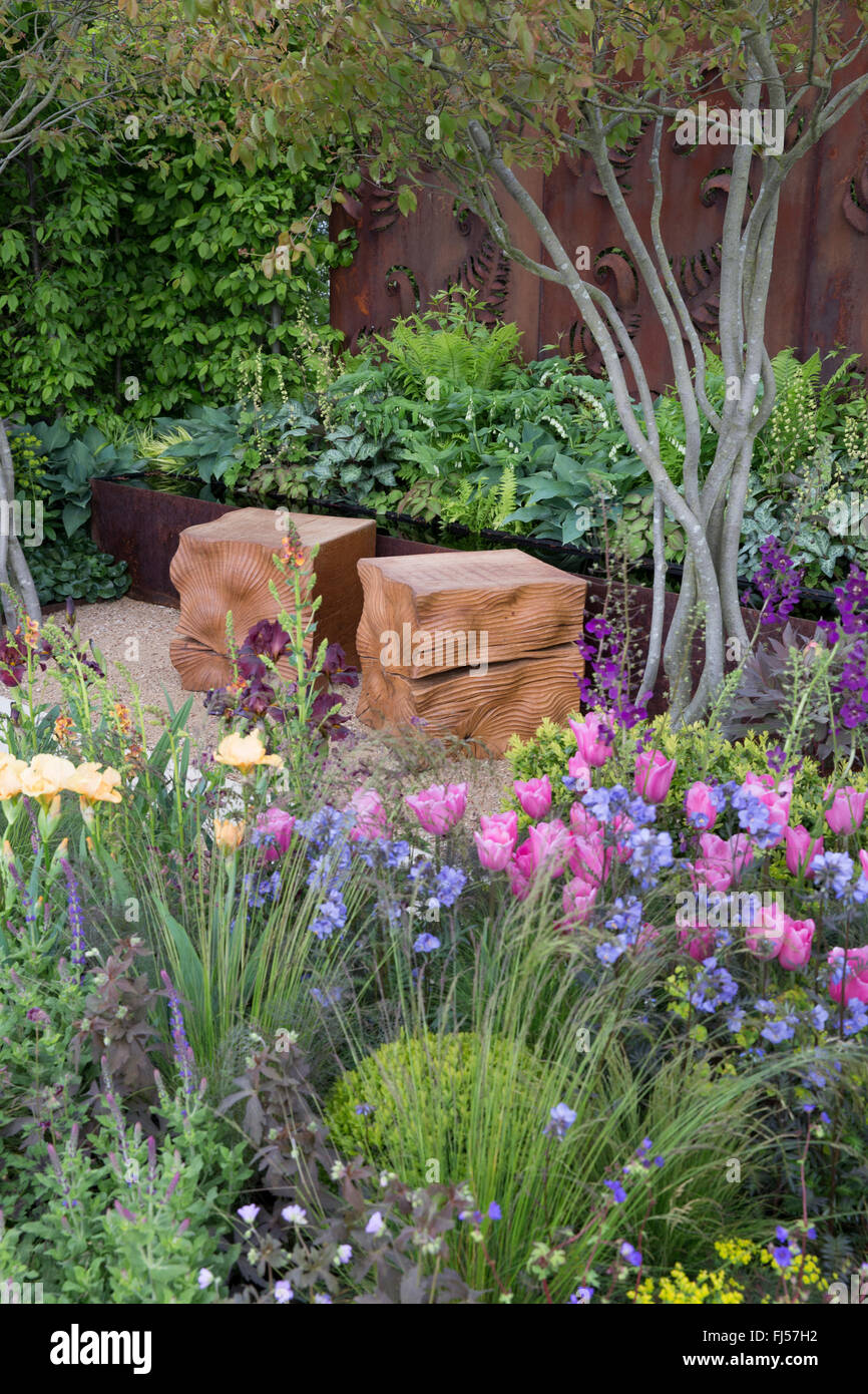 RHS Malvern spring festival 2015 Constraining Nature designed by Kate ...