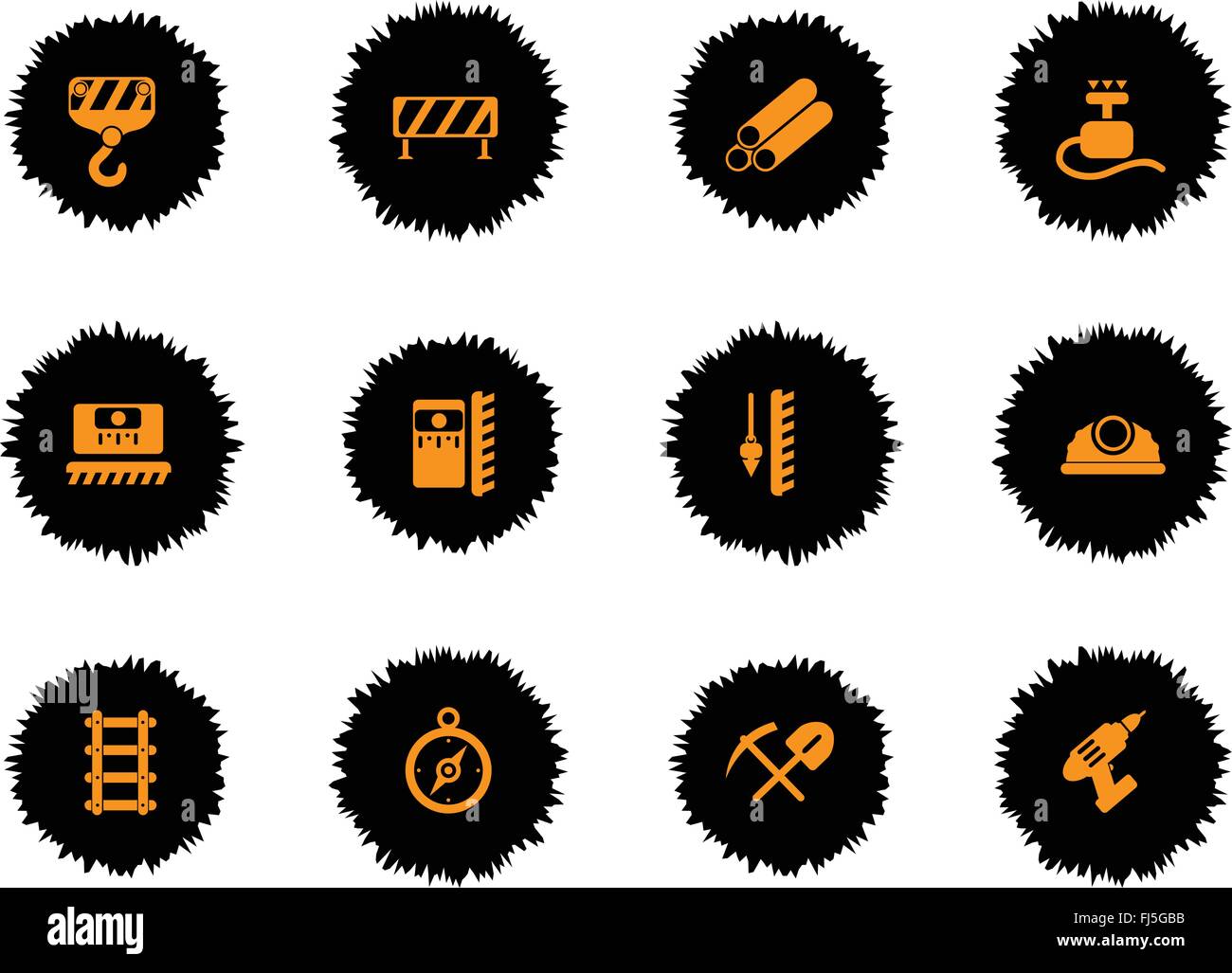 Building equipment icons set Stock Vector Image & Art - Alamy
