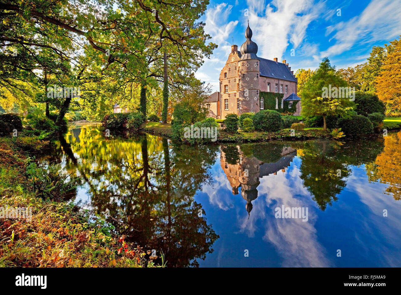 Haus Coull in Straelen, Germany, North Rhine-Westphalia, Lower Rhine ...