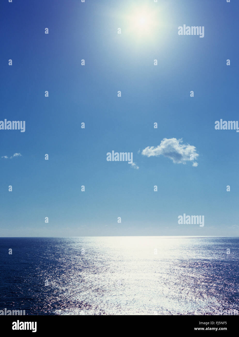 Nothing but blue Stock Photo - Alamy