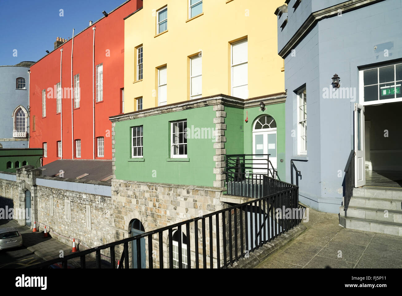 Colours of Dublin Castle -1 Stock Photo - Alamy