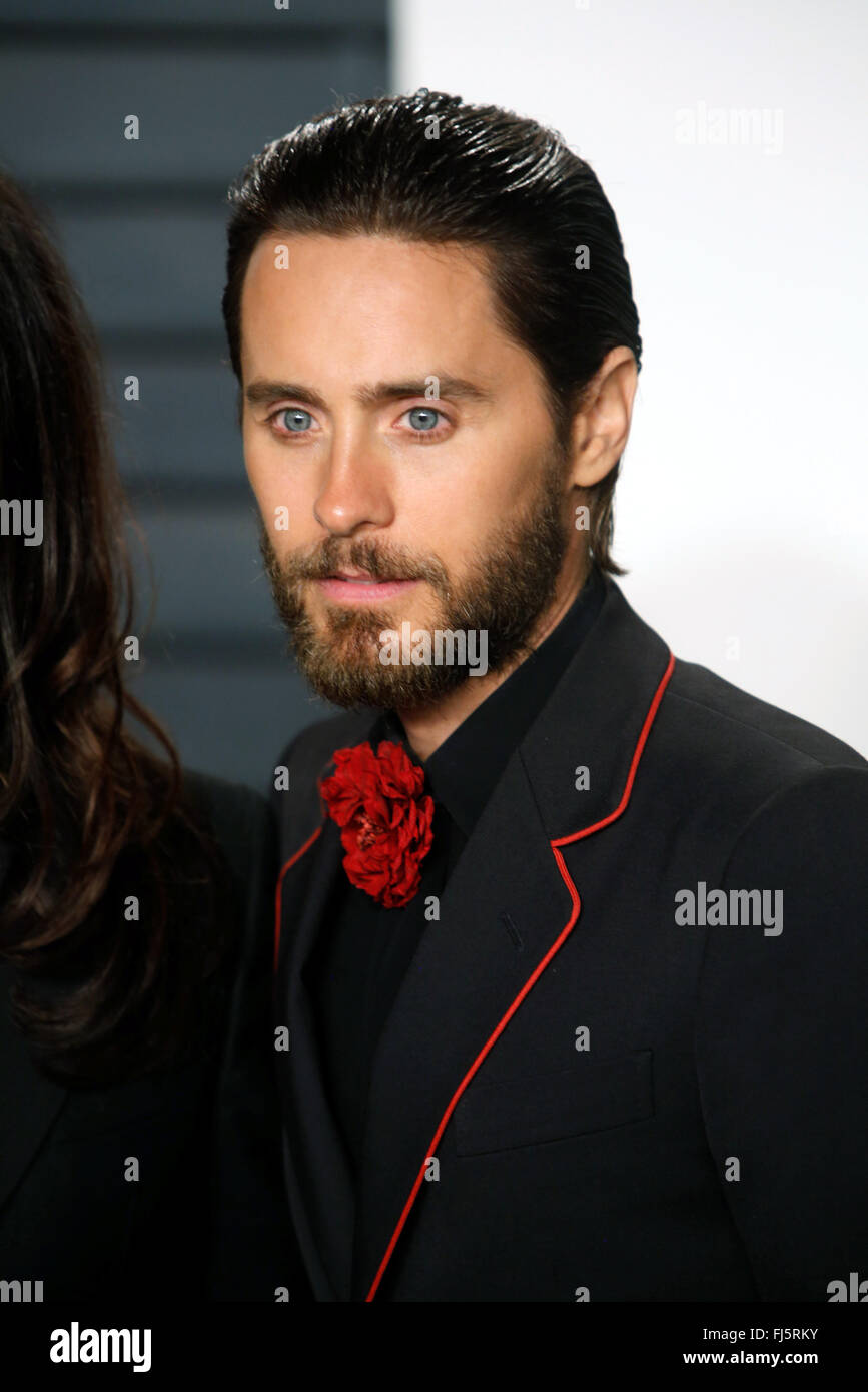 Beverly Hills, Los Angeles, USA. 28th Feb, 2016. Jared Leto attends the ...