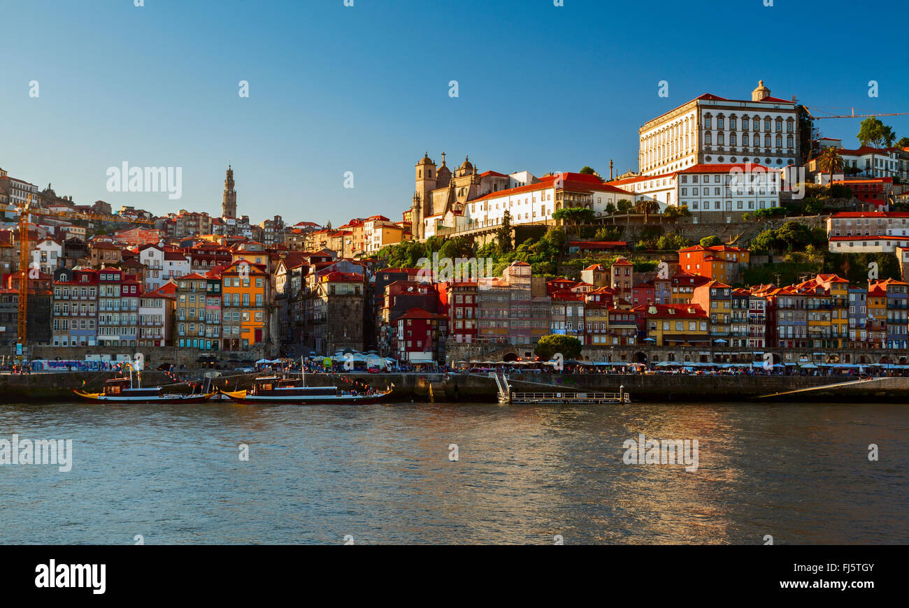 porto view in the ribeira district Stock Photo - Alamy