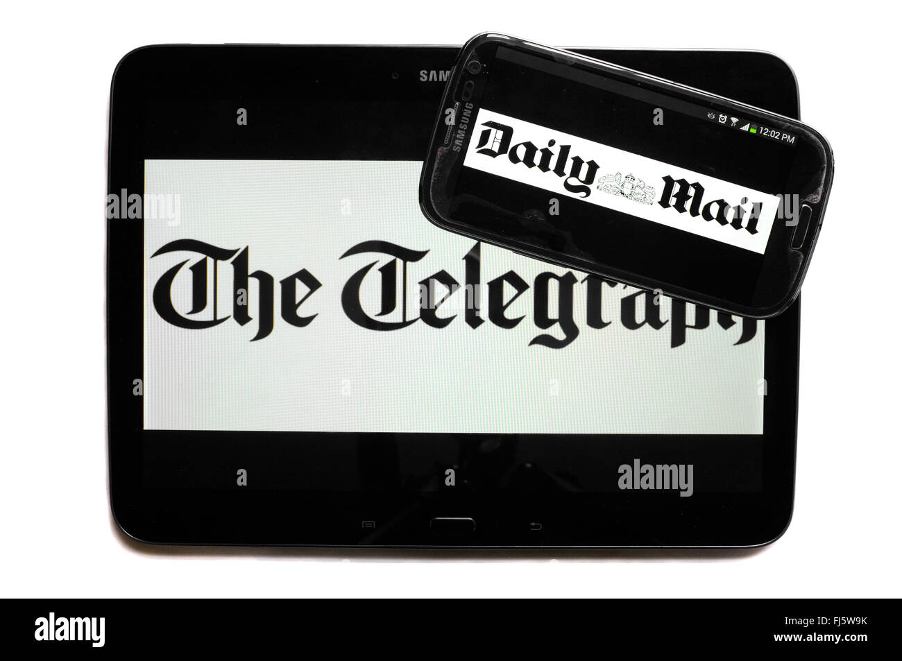 The daily telegraph newspaper logo hi-res stock photography and images ...