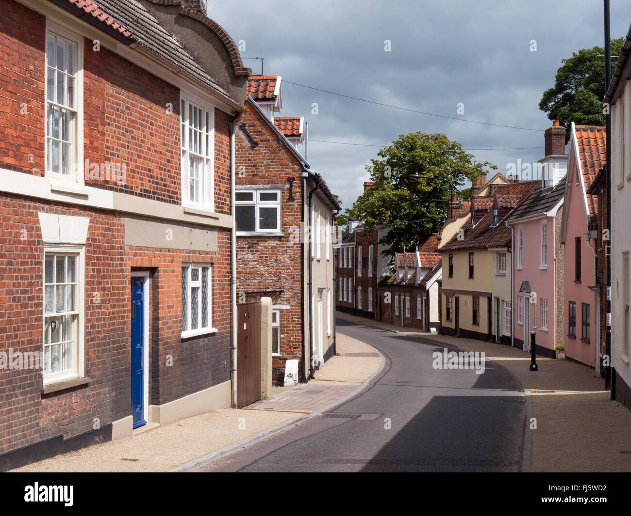 Historic Northgate in the Market Town of Beccles in Suffolk, England ...