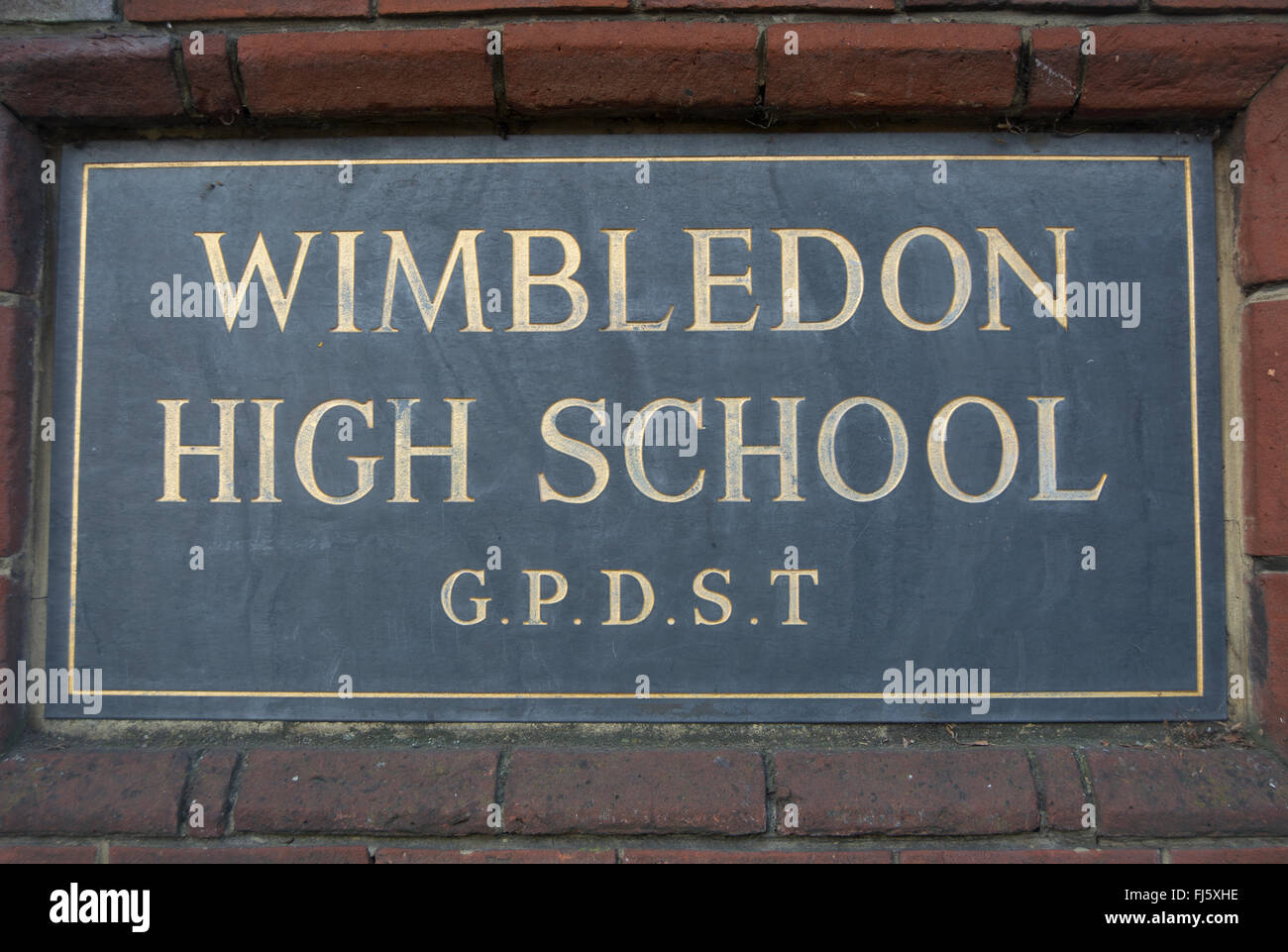 Wimbledon high school hi-res stock photography and images - Alamy