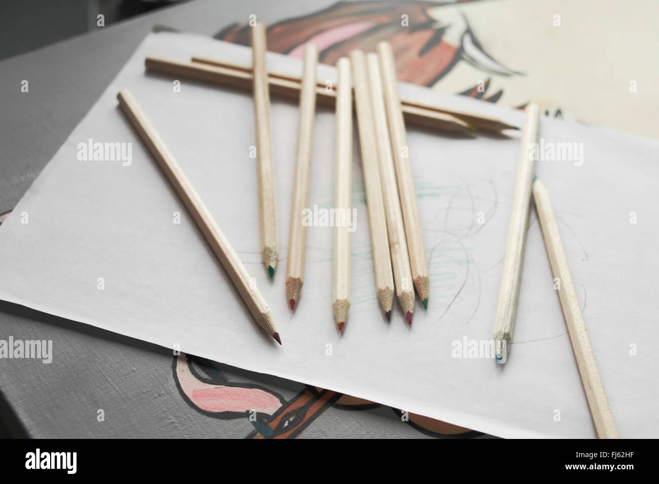 Shallow focus drawing hi-res stock photography and images - Alamy