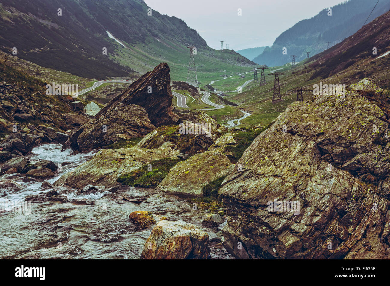 Sinuous stream hi-res stock photography and images - Alamy