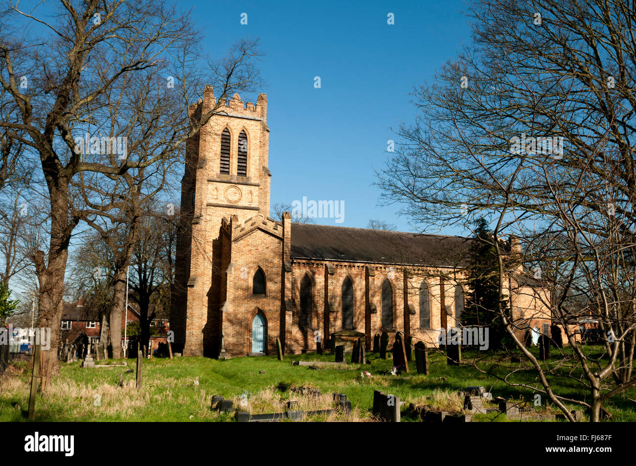 Holy Trinity Church, Amblecote, West Midlands, England, UK Stock Photo ...