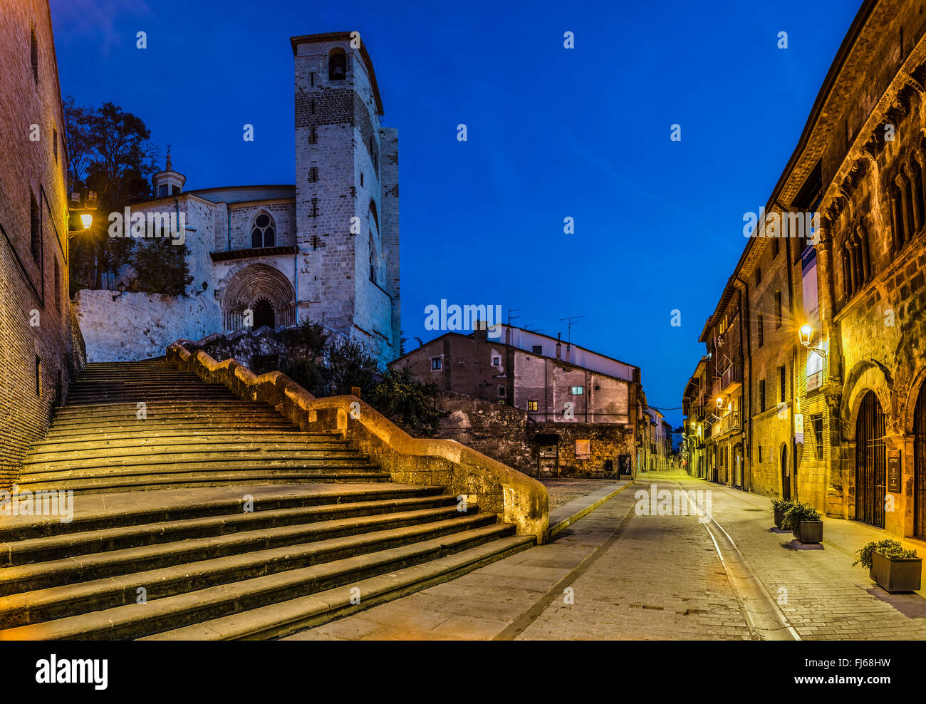 Palace of the Kings of Navarre, Estella - Lizarra, Navarra, Spain Stock ...