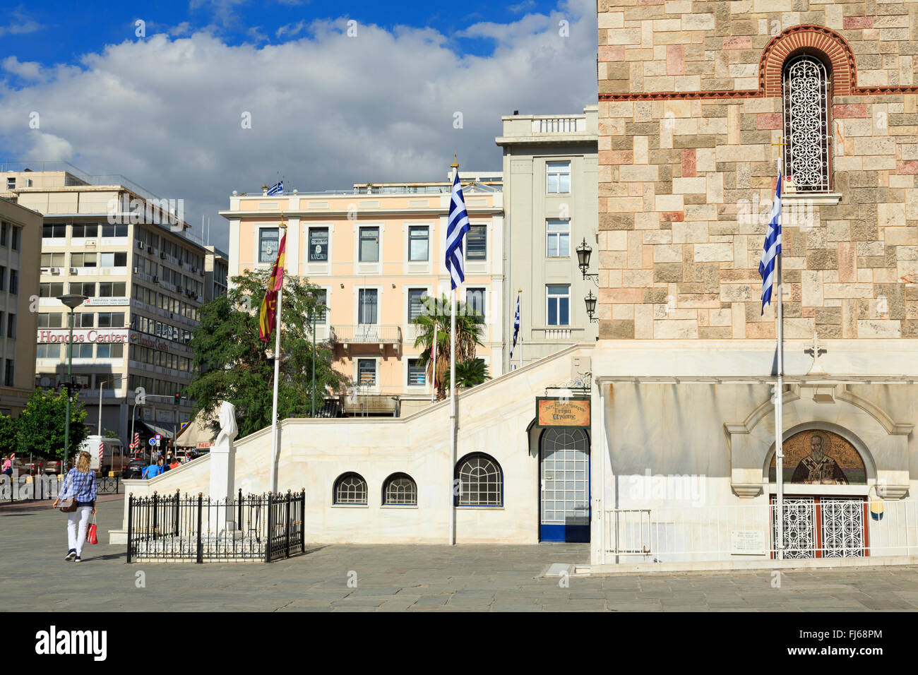 Church of the Holy Trinity, Port of Piraeus, Athens, Greece, Europe ...
