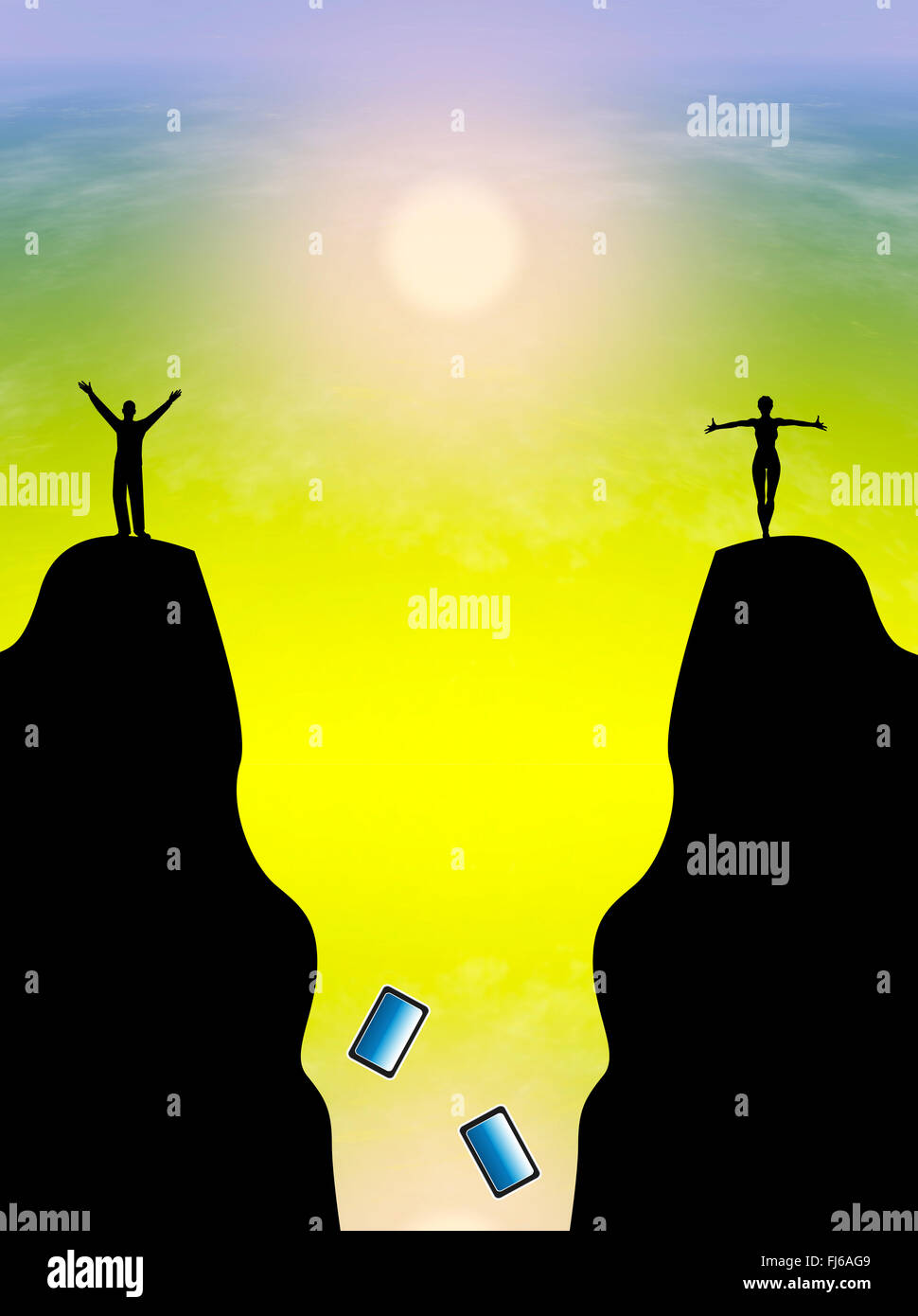 Digital detox phone hi-res stock photography and images - Alamy