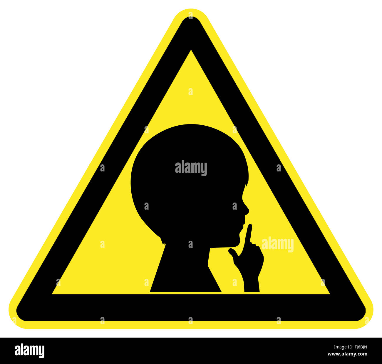 Keep silent hi-res stock photography and images - Alamy