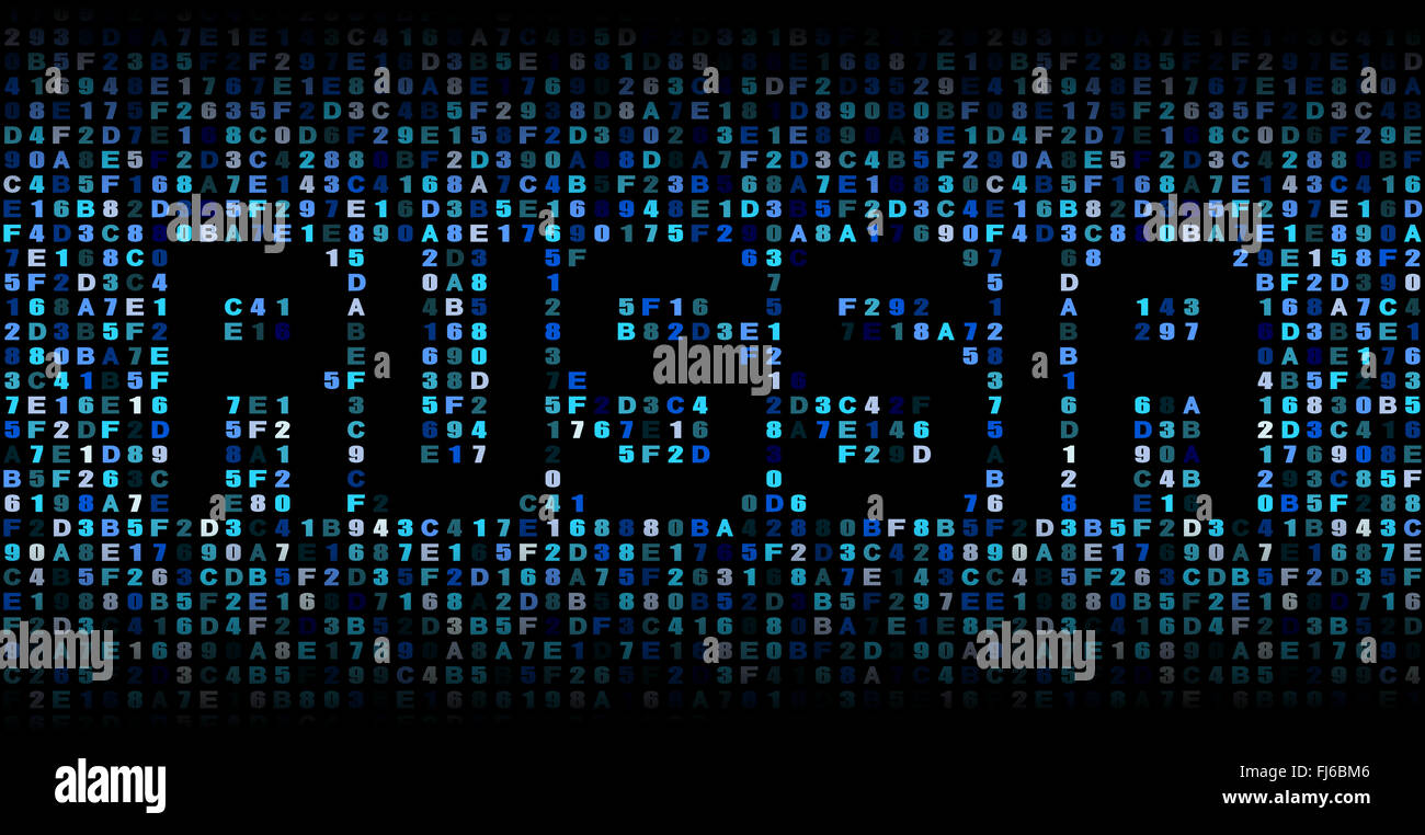 Russia text on hex code illustration Stock Photo - Alamy
